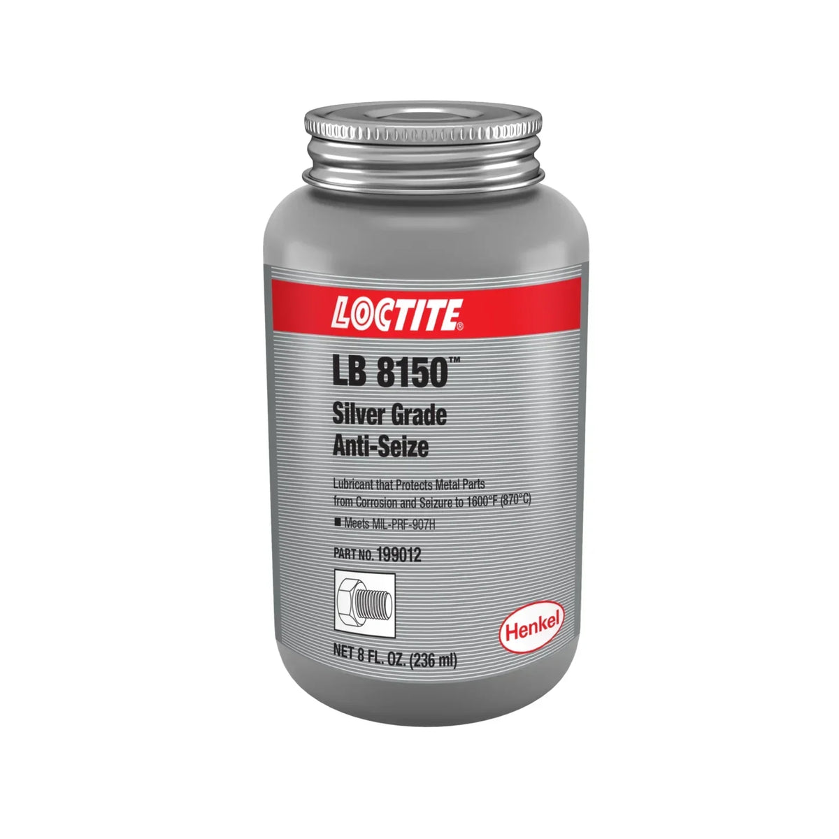 LOCTITE LB 8150 ANTI-SEIZE LUBRICANT 8 OZ | 76732 | IDH 199012 ...