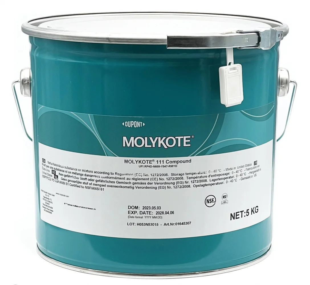 MOLYKOTE 111 COMPUESTO LUBRICANTE PARA VÁLVULAS DE PRESIÓN | 5 KG | 16 ...